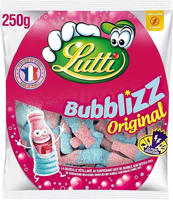 Lutti Bubblizz Le Paquet 275 g: Amazon.fr: Epicerie