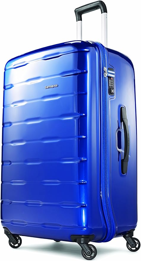 Samsonite Spin Trunk 29-Inch Spinner Suitcase, Blue, Checked-Large ...