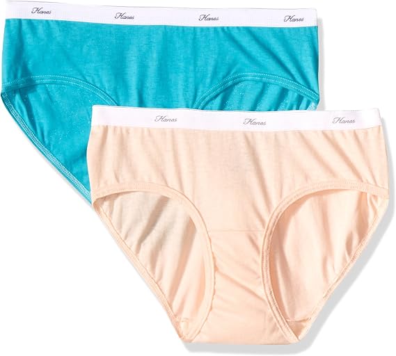 Hanes calzones Hipster 100% Algodón, Paquete de 2, Multicolor 5: Amazon ...