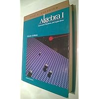 Algebra 1: Expressions, Equations, and Applications: Paul A. Foerster ...