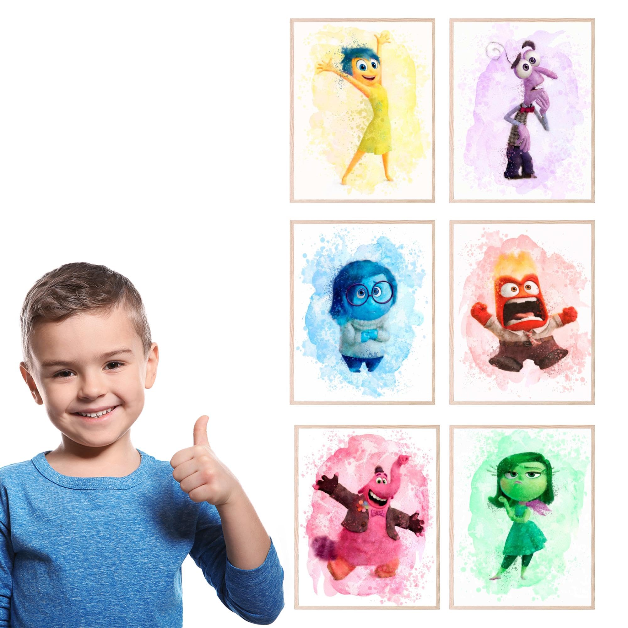 Mua BigWigPrints Inside Out Poster - Inside Out Characters Joy Sadness ...