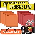 Amazon.com: VULCAN Oversize Load Banners, Multi-Color Flags and Magnets ...