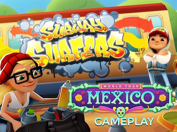 Watch Clip: Subway Surfers in Mexico Gameplay | Prime Video