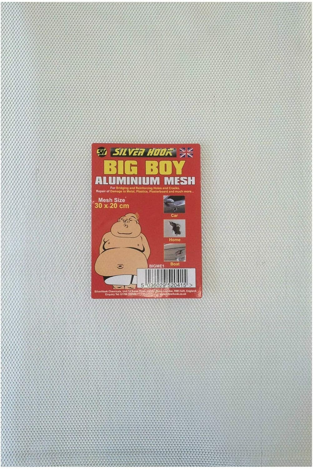 SILVERHOOK Big Boy Aluminium Mesh 30 X 20 Cm BigaMart