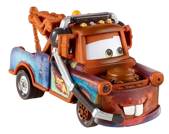 Amazon.com: Cars 2 1:55 Lights And Sounds Mater with Headset: Toys & Games