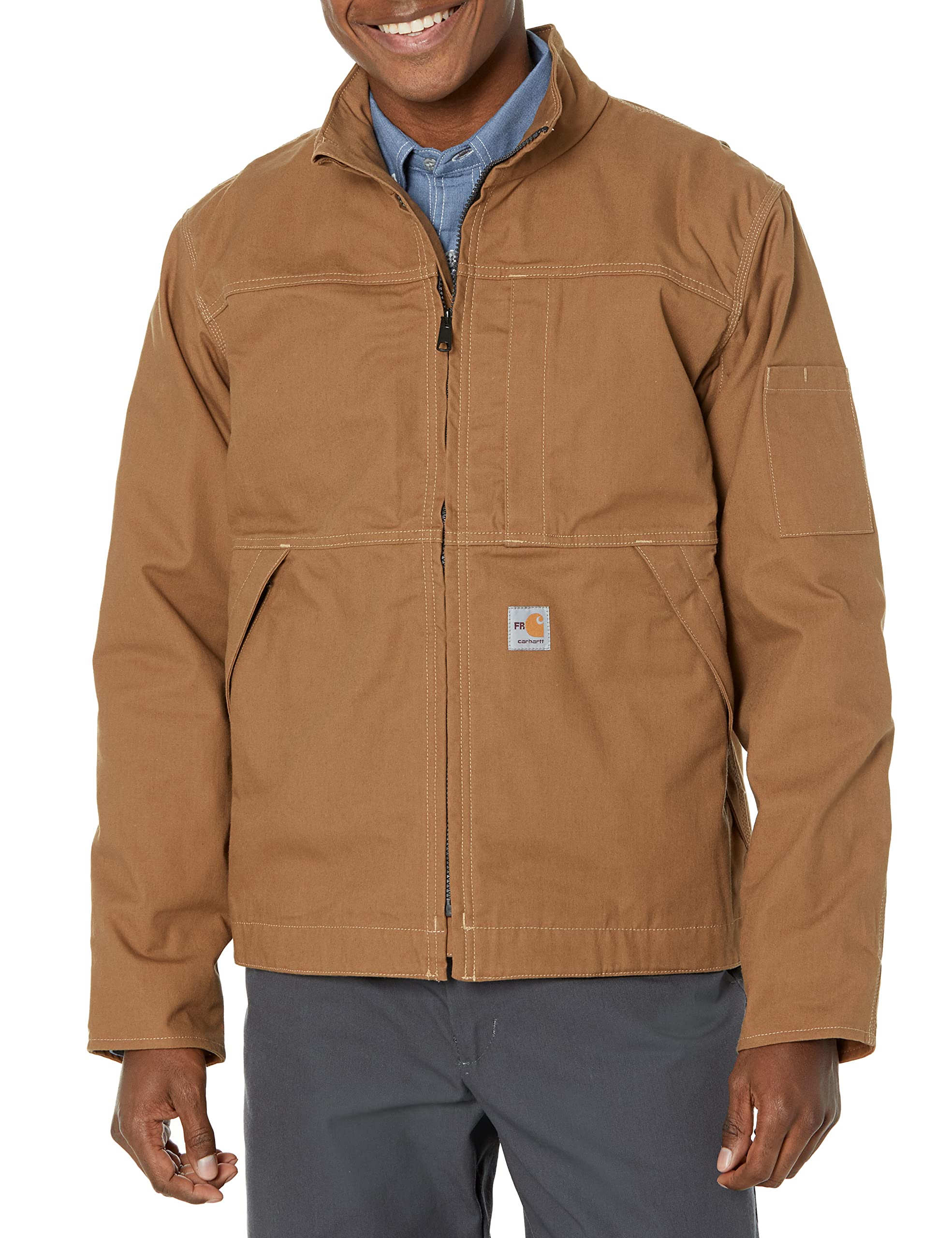 Carhartt Men's Flame-Resistant Full Swing Quick Duck Jacket-Carhartt ...