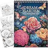 Amazon.com: Coloring Book for Women Spiral Bound, Lay Flat While ...