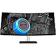 Amazon.com: HP Z4W65A8#ABA Z38c LED-Backlit LCD Monitor Curved 37.5 ...