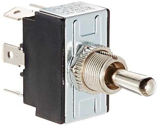 Toggle Switch, Maintained Contact and Multiple Pole, On Off-On Circut ...