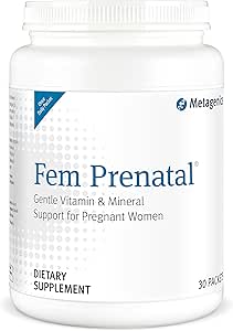 Amazon.com: Metagenics - Fem Prenatal, 30 Count: Health & Personal Care