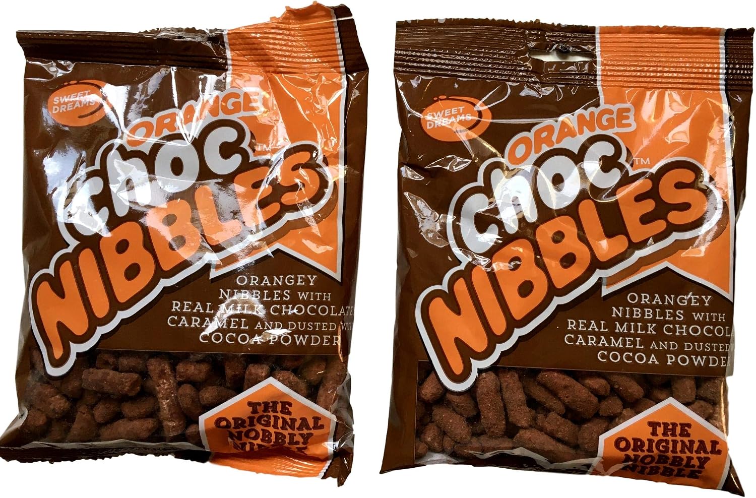 Orange Choc Nibbles 2 x 215g Bags: Amazon.co.uk: Grocery