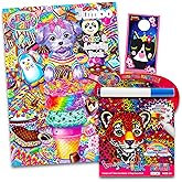 Amazon.com: Lisa Frank Coloring Book Set - Bundle with 4 Premium Lisa ...