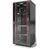 Amazon.com: Network Data Cabinet - 27U Rack Mount - Wall Mount IT Rack ...