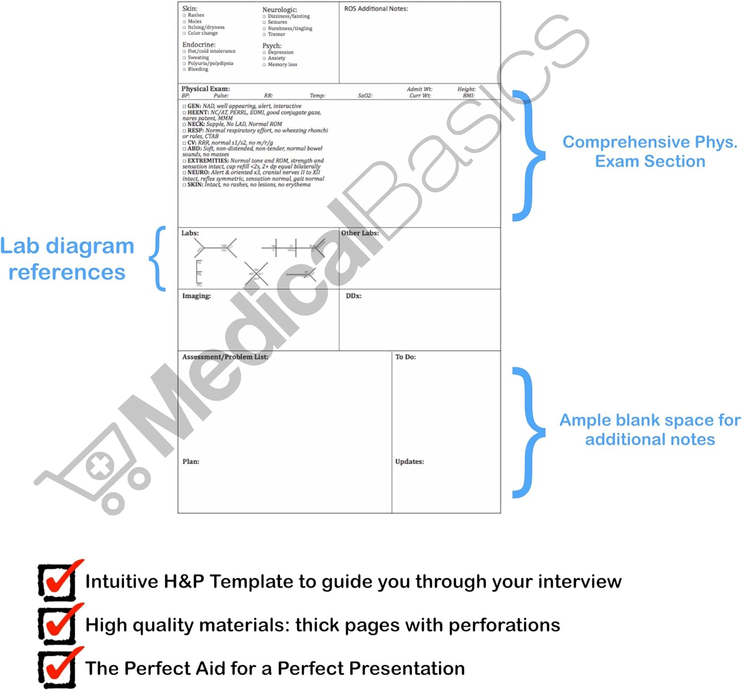 Printable H p Template