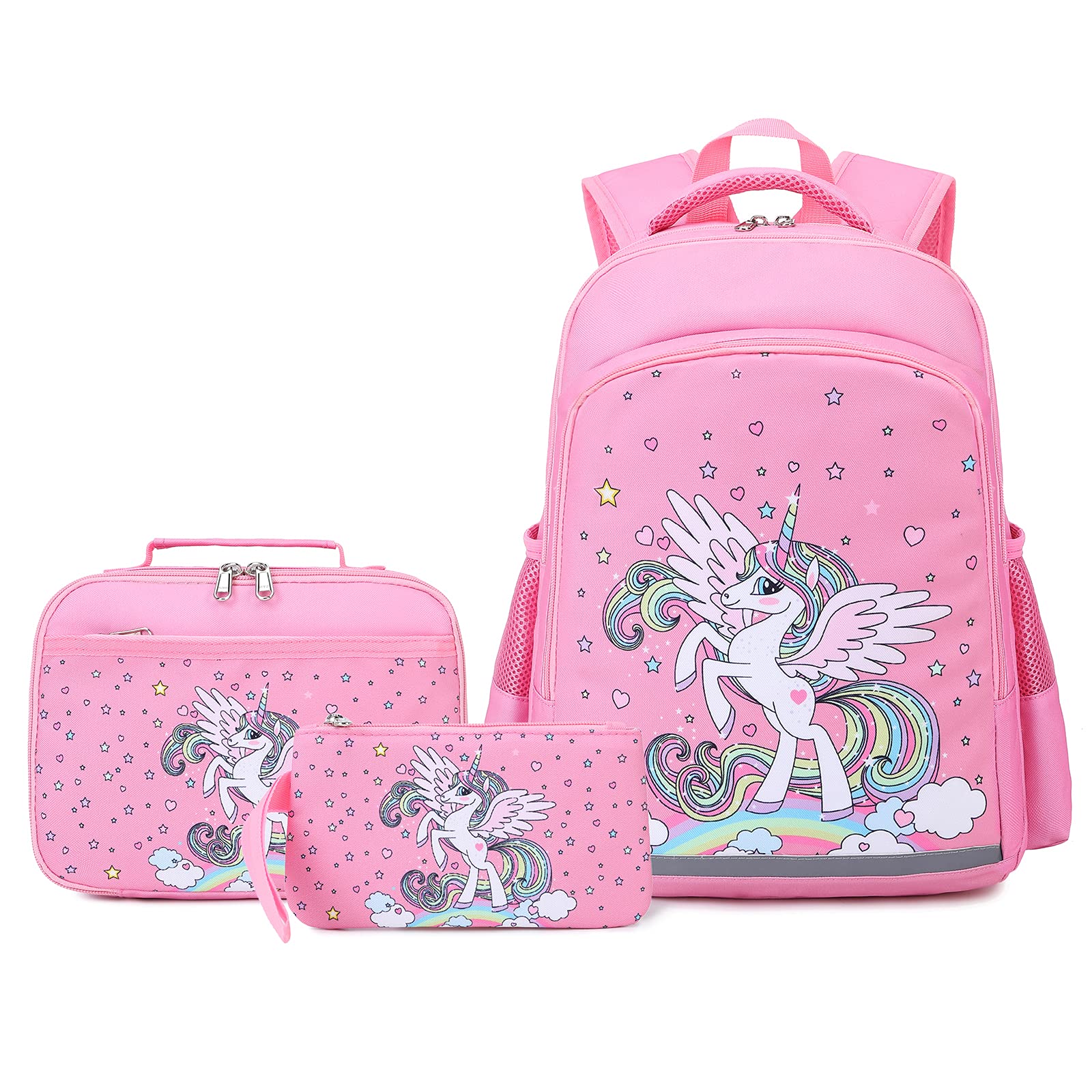 Soekidy Backpack for Girls Unicorn Kids Backpacks Toddler Elementary ...