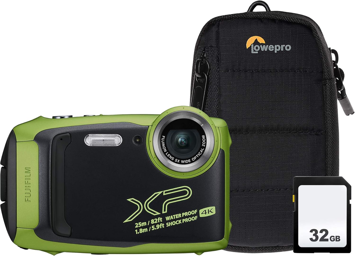 Fujifilm Finepix XP140 Tough Camera Kit inc 32GB SD: Amazon.co.uk: Camera & Photo
