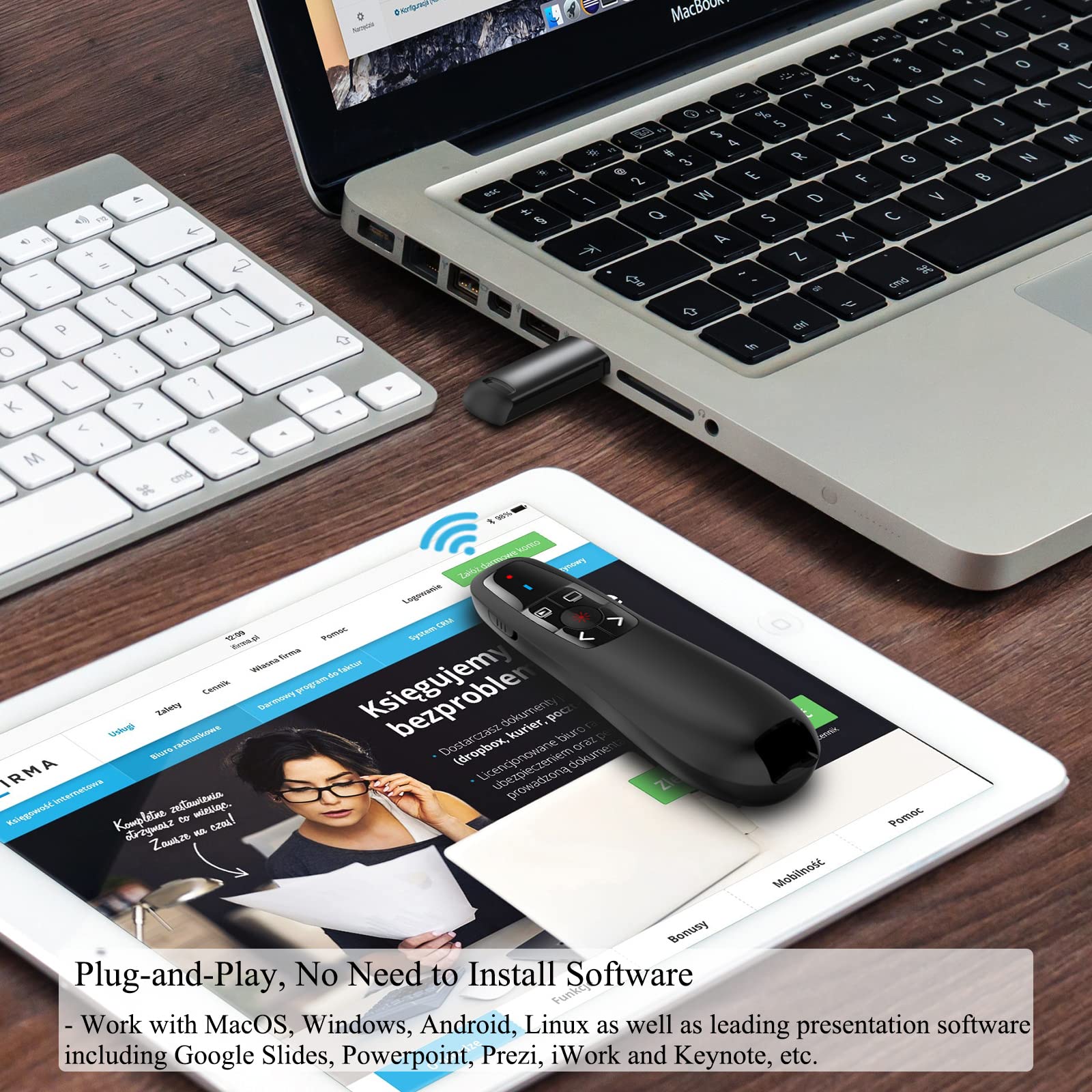 Mua Zoxkoy Wireless PowerPoint Remote Presentation Clicker: Presenter ...