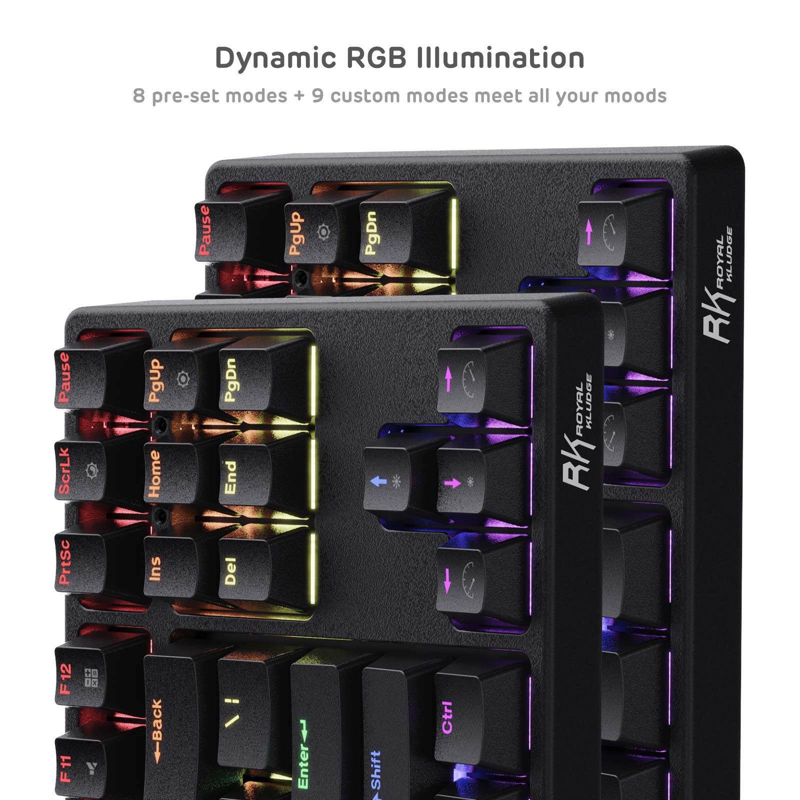 Mua RK ROYAL KLUDGE RK87 Sink87G RGB 80% Mechanical Keyboard, Wireless ...