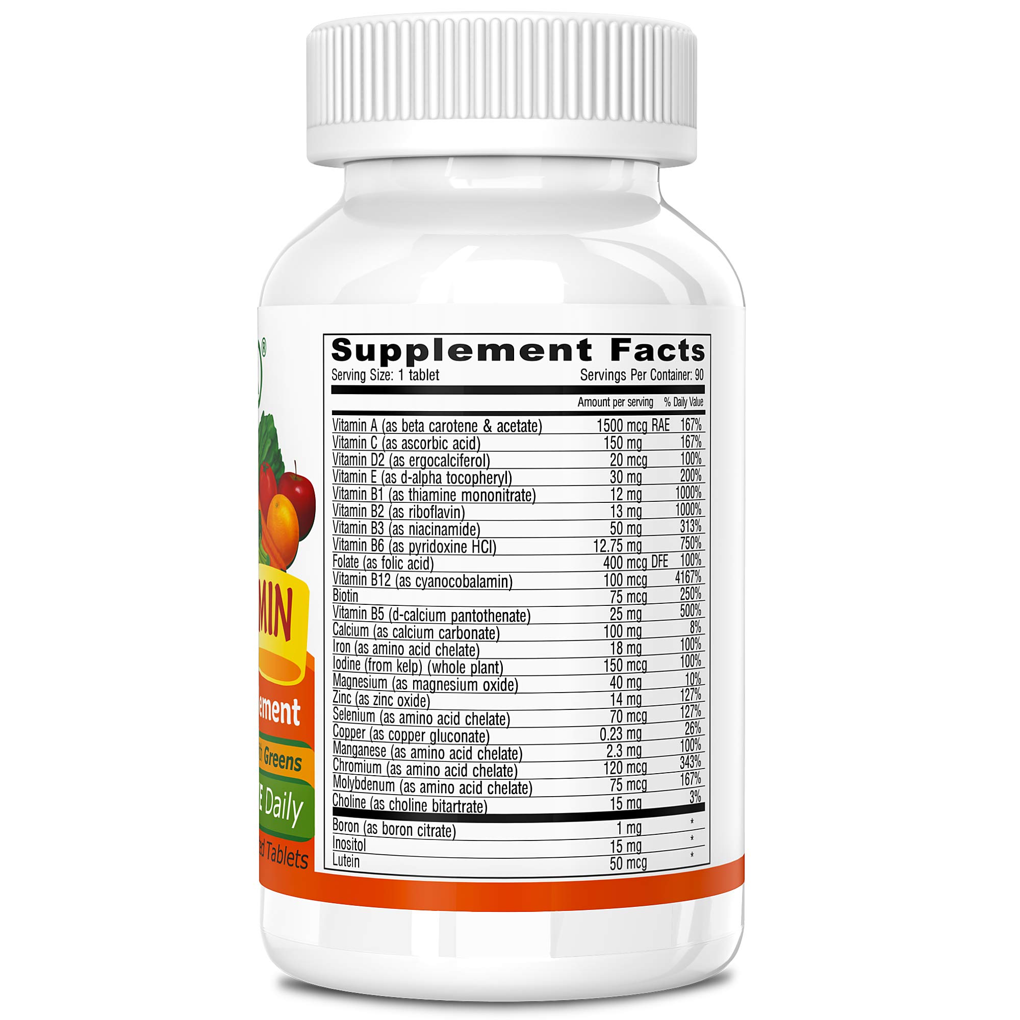 Mua Vegan Vitamins Daily Multivitamin & Mineral Supplement 90 tablets ...