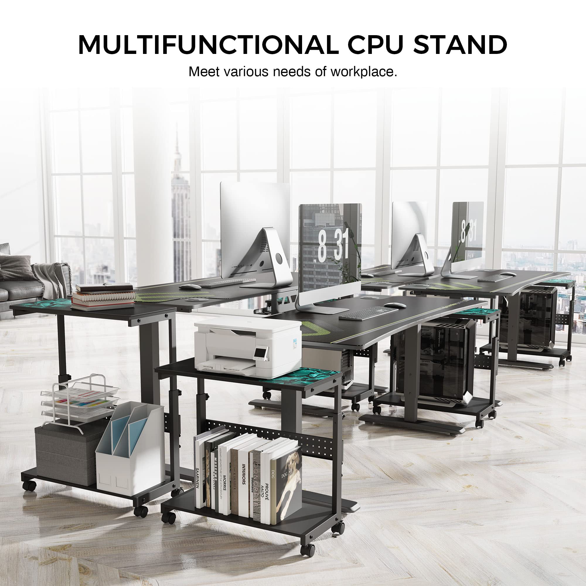 Mua EUREKA ERGONOMIC Computer Tower Stand,Height Adjustable PC Tower ...