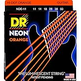 Amazon.com: DR Strings HI-DEF NEON Electric Guitar Strings (NUSAE-9 ...