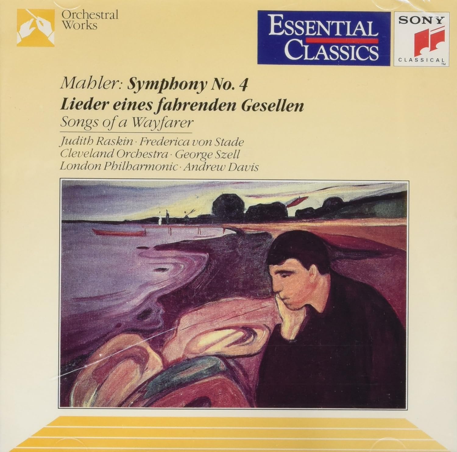 Mahler: Symphonie No. 4 / Lieder eines fahrenden Gesellen - Judith Raskin, Gustav Mahler, Georg ...