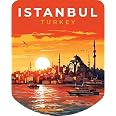 Amazon.com: Istanbul Turkey Design B Souvenir Fridge Magnet 2-Inch ...