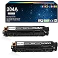 Amazon.com: 304A Black Toner Cartridge Replacement for HP 304A CC530A Works with HP Color ...