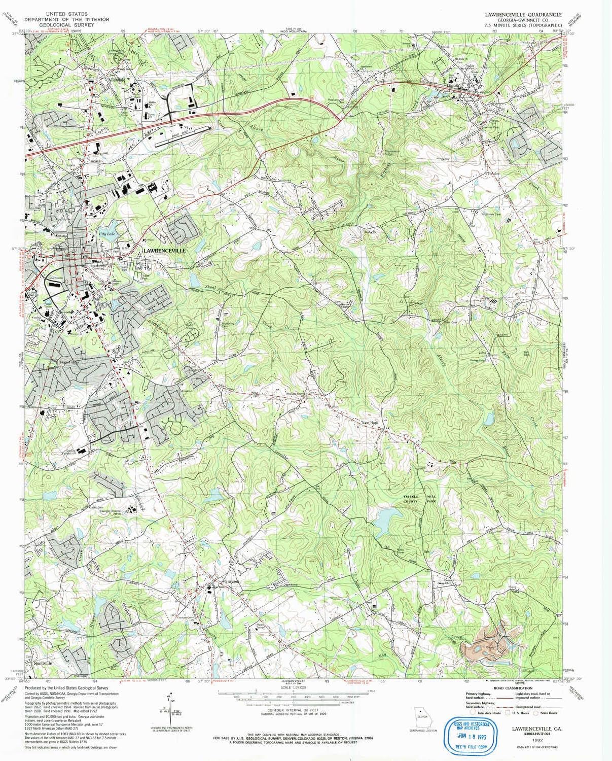 Lawrenceville Ga Zip Code Map - Map