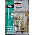 Sylvania 40W Appliance Light Bulb 40Acl/APPL/Bl - Amazon.com