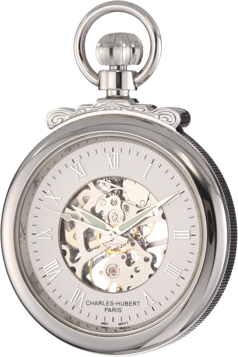 Amazon.com: Charles-Hubert, Paris 3903-W Classic Collection Open Face ...