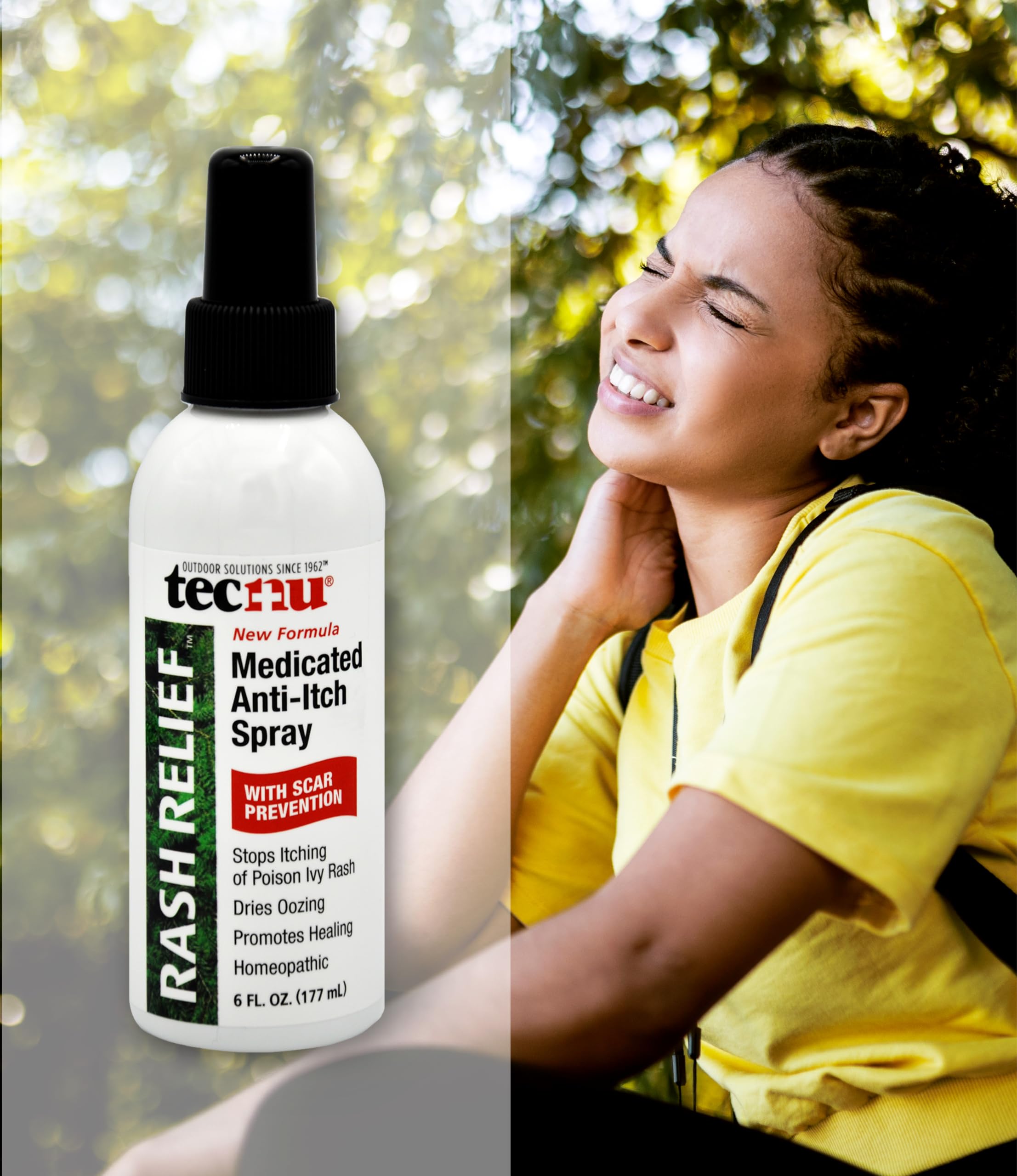 Mua Tecnu Rash Relief Medicated Anti Itch Spray with Scar Prevention, 6 ...