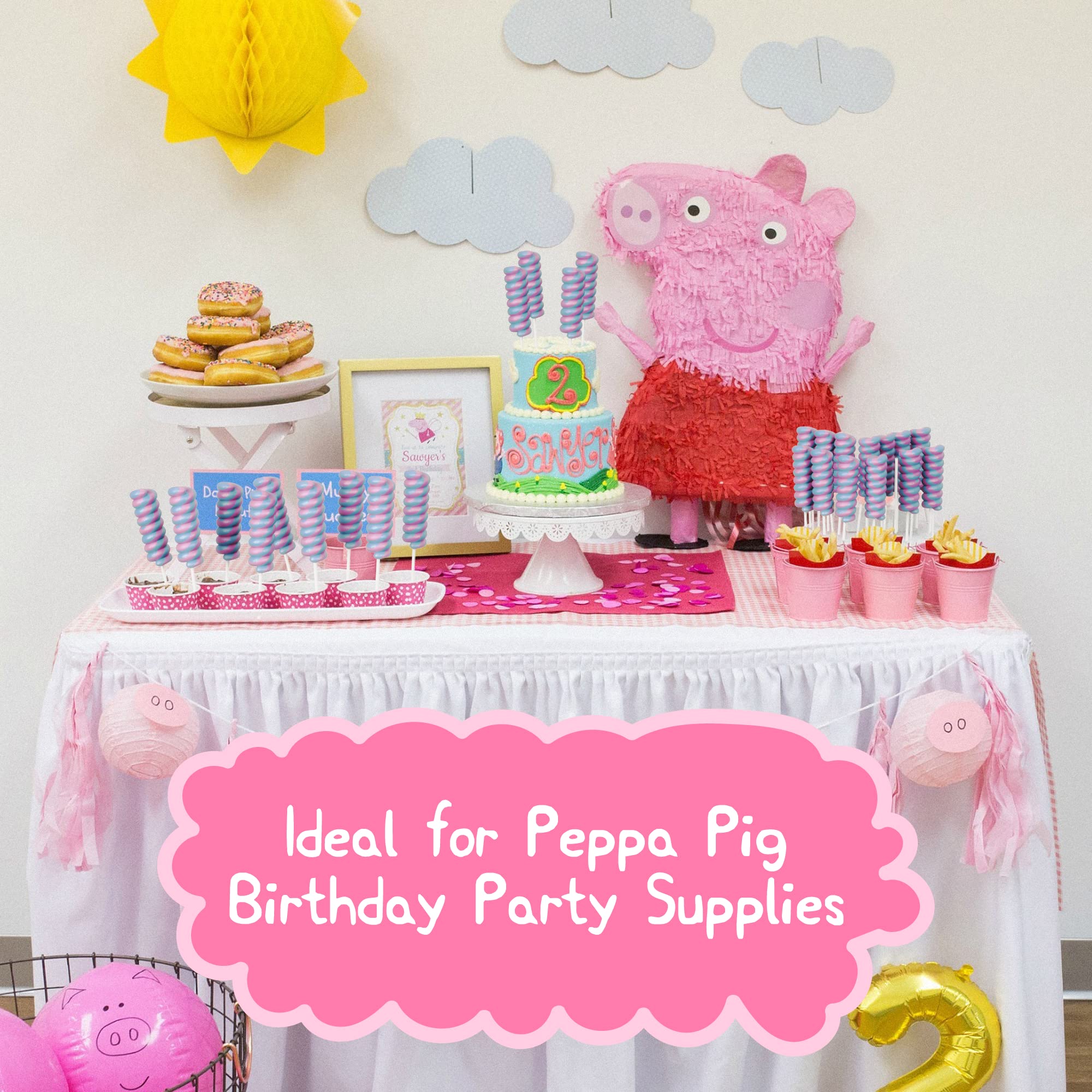 Mua Primary Colors Candy Peppa Pig Swirl Lollipops 20pk By Primary ...