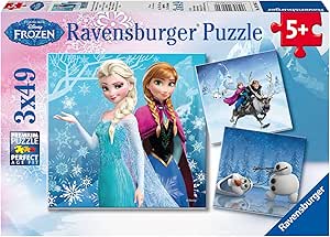 Amazon.com: Ravensburger Disney Frozen Winter Adventures Puzzle Box 3 x ...
