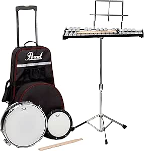 Amazon.com: Pearl PL900C Educational Kits Snare & Bell Kit : Musical ...