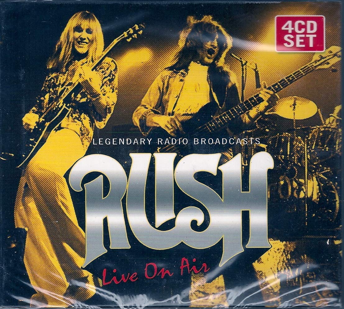 Rush - Live On Air 1975-1980 [The Legendary Radio Broadcasts] 4CD Box ...