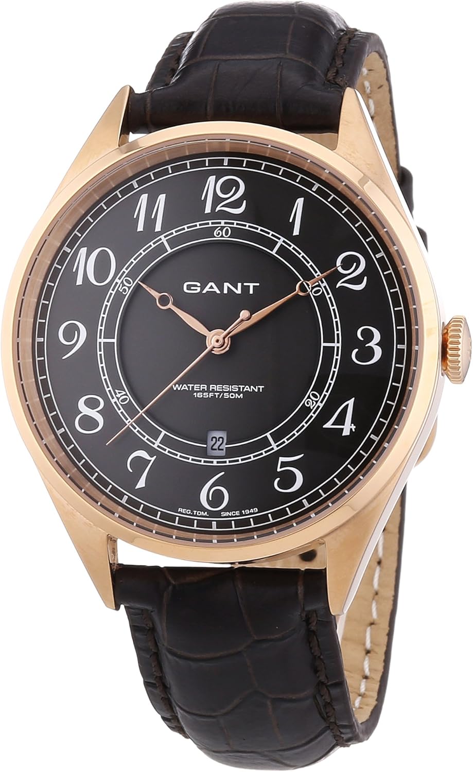 GANT Men's Quartz Watch W70473 with Leather Strap: Amazon.co.uk: Watches