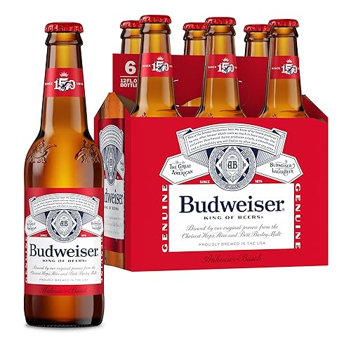 Budweiser Beer, 6 Pack Beer, 12 FL OZ Bottles in Kuwait | Whizz Lager ...