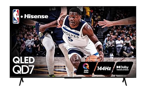 Hisense 65-Inch Class QD7 Series QLED 4K UHD Google Smart TV (65QD7N ...
