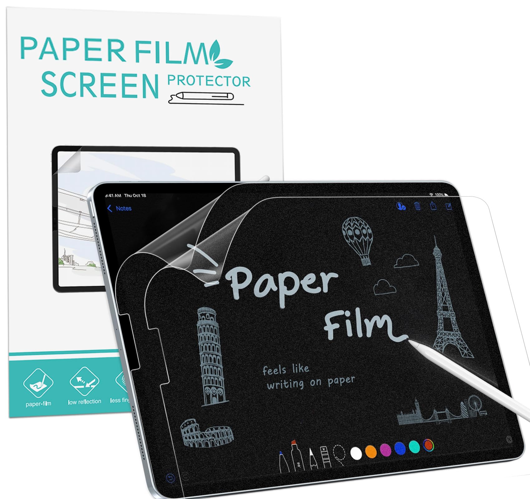 Mua PYS Pack of 2 Paper Protective Film for iPad Pro 12.9 Inch 2022 ...