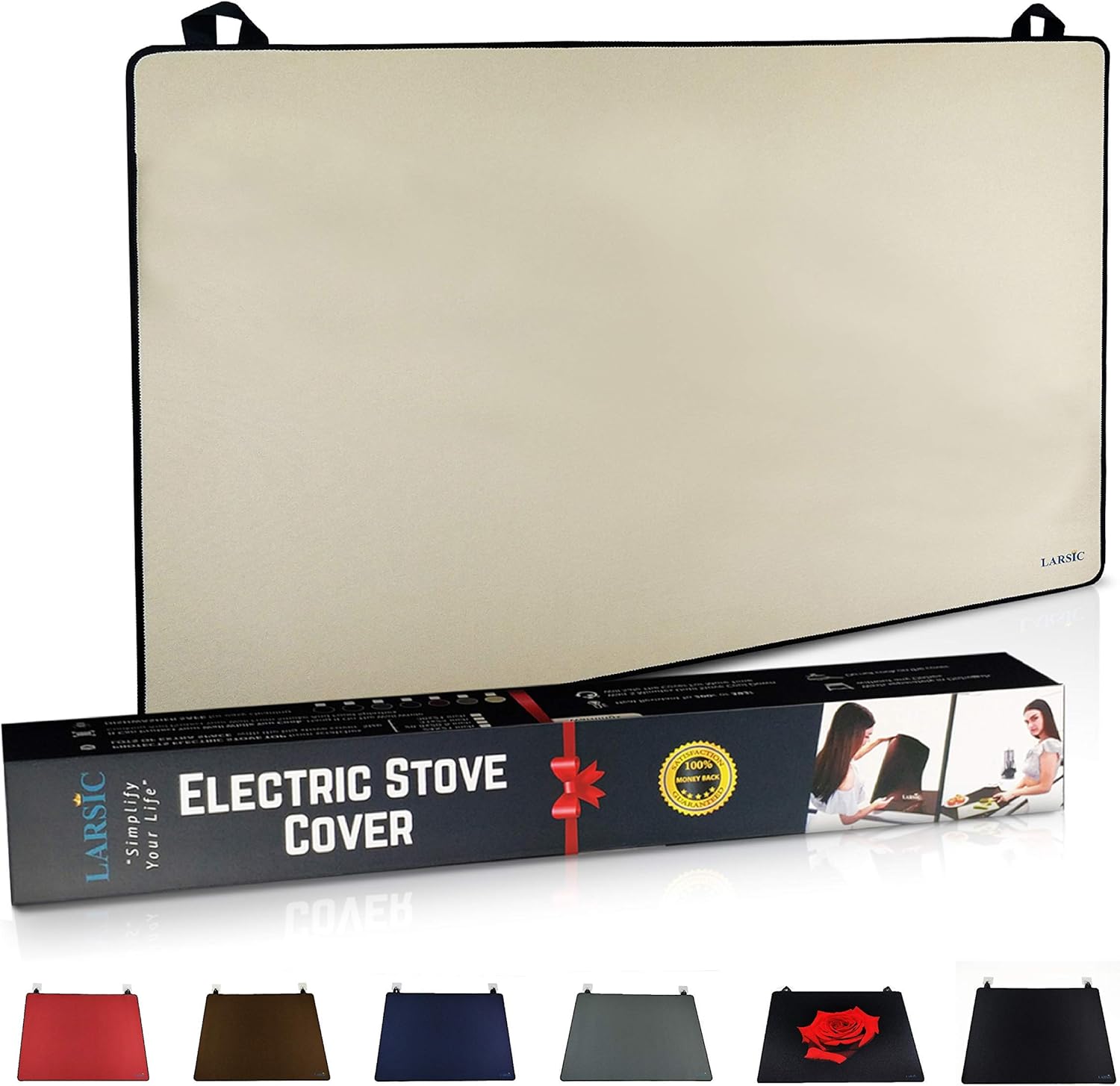 Larsic Hob Cover – Electric Hob Covers Ceramic Hob Cover to Protect ...