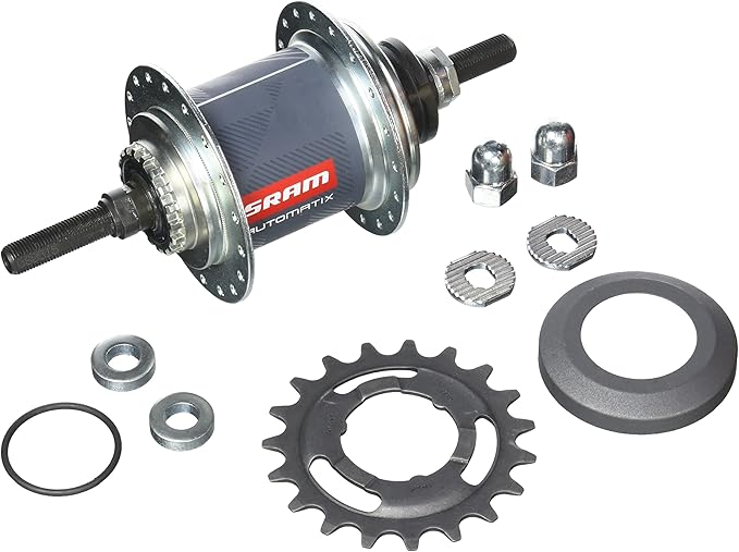 Sram Automatix 2 Speed Hub Shimano Roller Brake Compatible 36H 130 Old ...