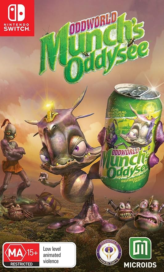Oddworld Munch Odyssey - Nintendo Switch: Amazon.com.au: Video Games