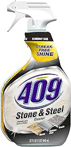 Amazon.com: Formula 409 Stone and Steel Cleaner, Spray Bottle, 32 ...