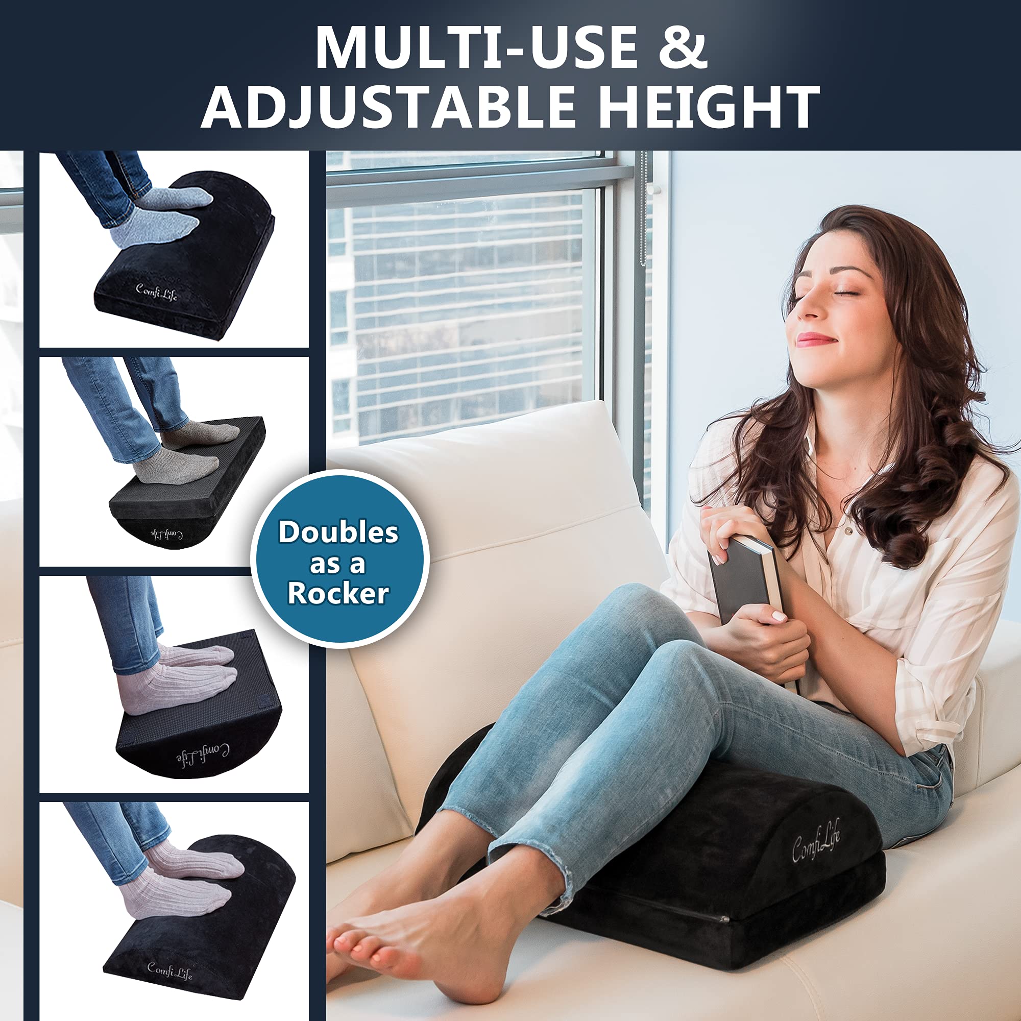 Mua ComfiLife Ergonomic Under Desk Foot Rest for Office Use ...