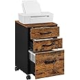 Amazon.com: VASAGLE File Cabinet, 3 Drawers Filing Cabinet for Home ...