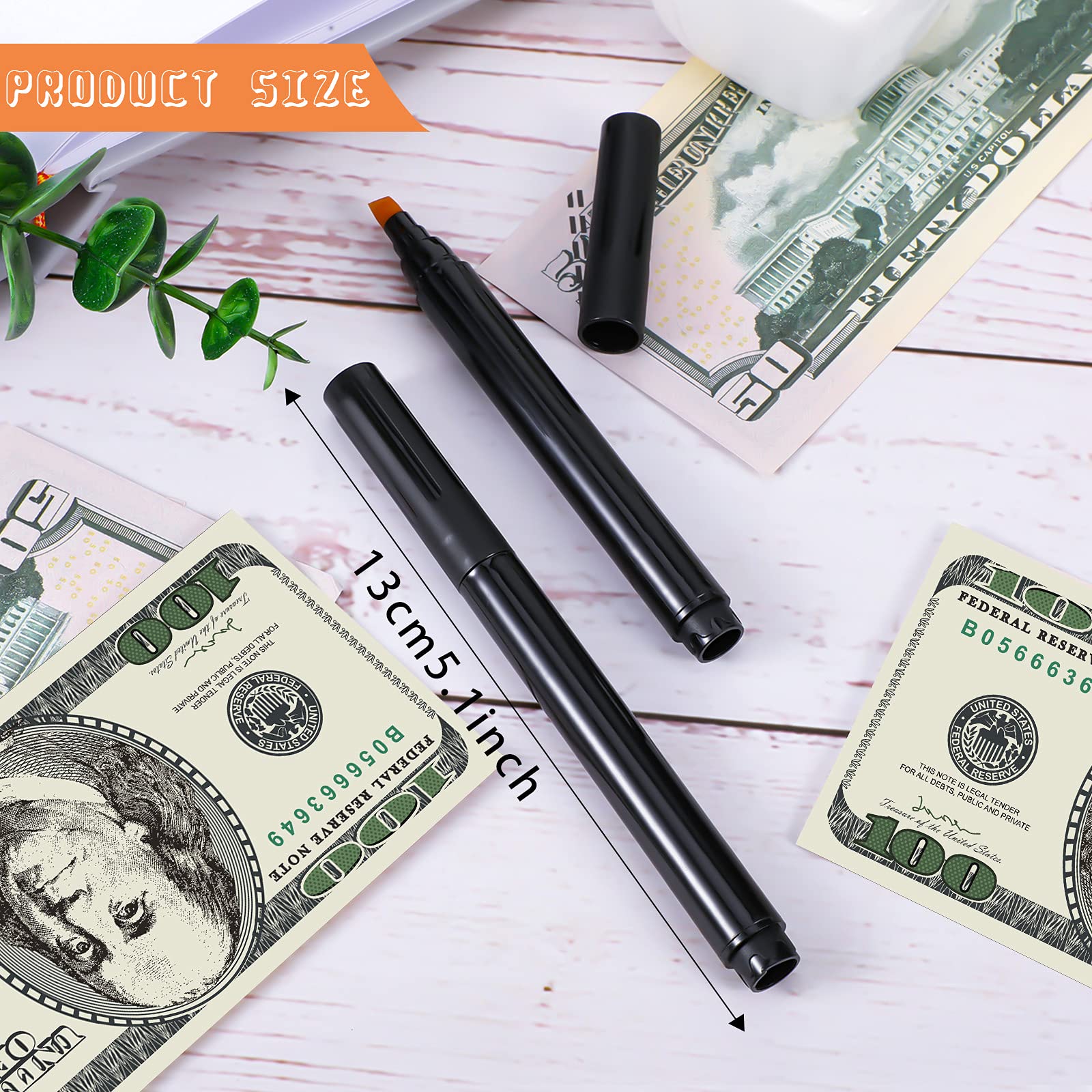 Mua 12 Pieces Counterfeit Bill Detector Pen Money Checker Device Fake ...