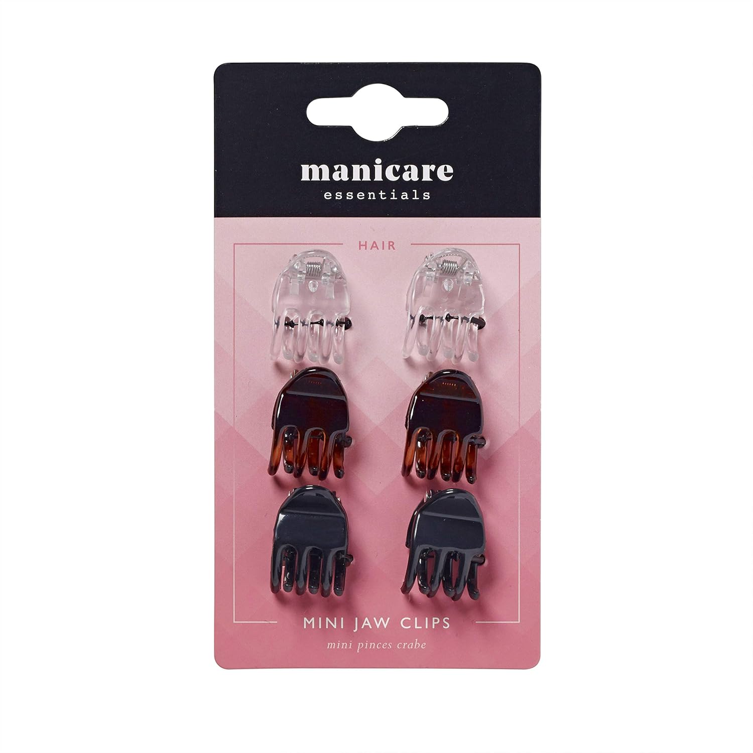 Manicare Mini Jaw Clips, 6 Pack – BigaMart