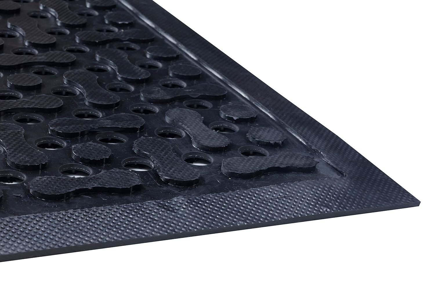 EnviroMats 24040605 Triple Flex Flow Floor Mats, 1.8 m x 1.15 m, Black ...