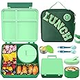 Amazon.com: Aimsnk Kids Bento Lunch Box with 8oz Soup Thermo, Kids ...